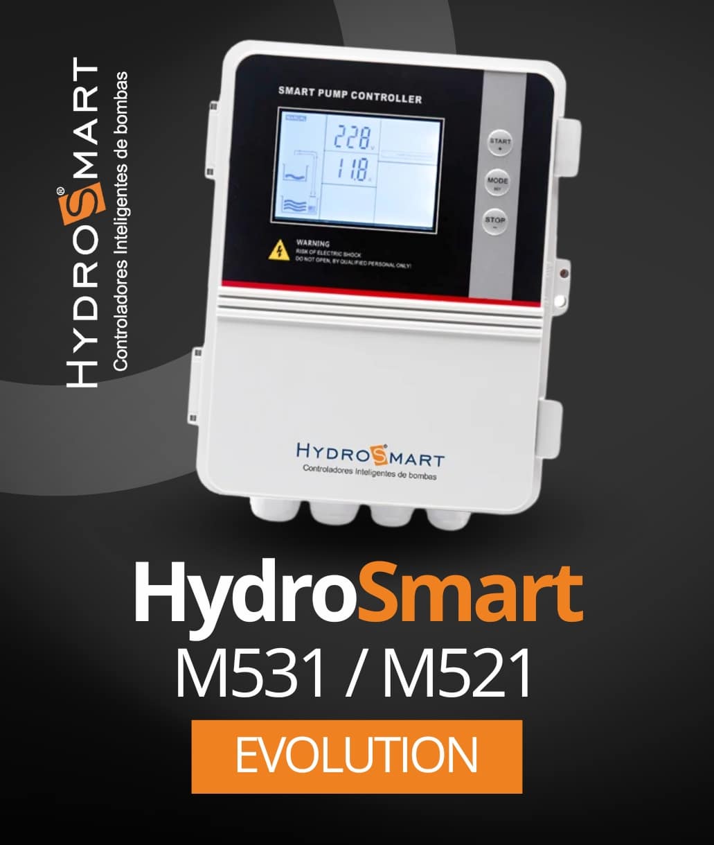 HydroSmart M521/M531 Evolution | Control Eficiente de Bombeo